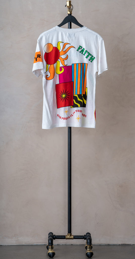 Monoki Cosmic Tee White | Elizabeth & Prince