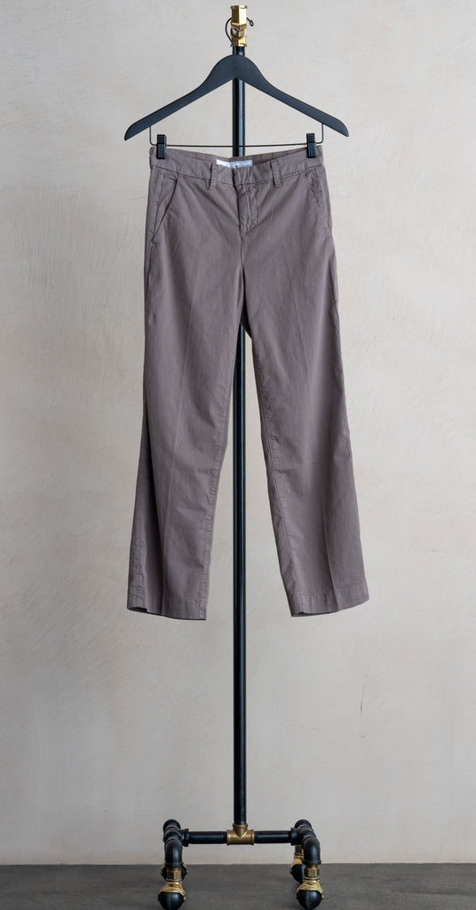 Frank & Eileen Westport Wide Leg Chino Pecan | Elizabeth & Prince